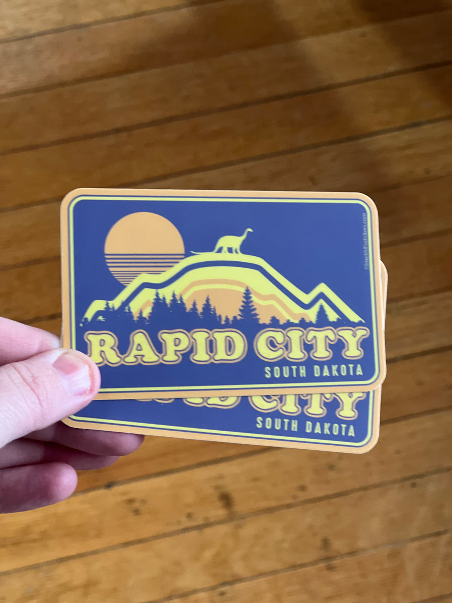 Rapid City Sticker – Black Hills Stickers & Apparel