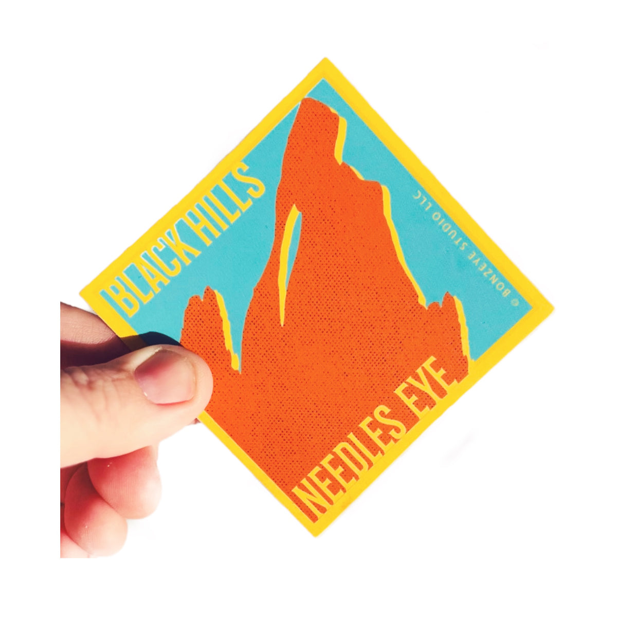 BH Needles Eye diamond – Black Hills Stickers & Apparel