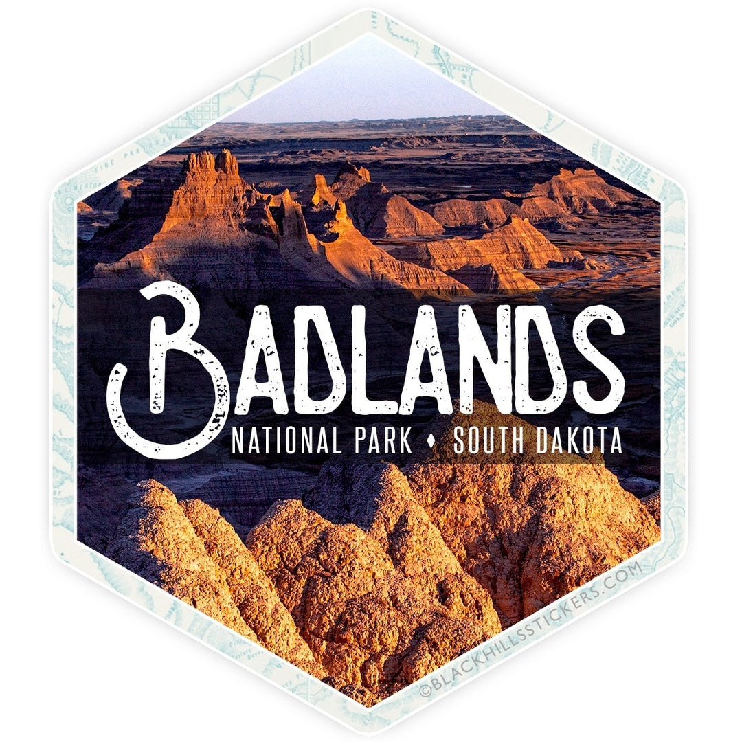 Badlands Sticker – Black Hills Stickers & Apparel