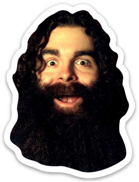 Dylan Face Sticker – Black Hills Stickers & Apparel